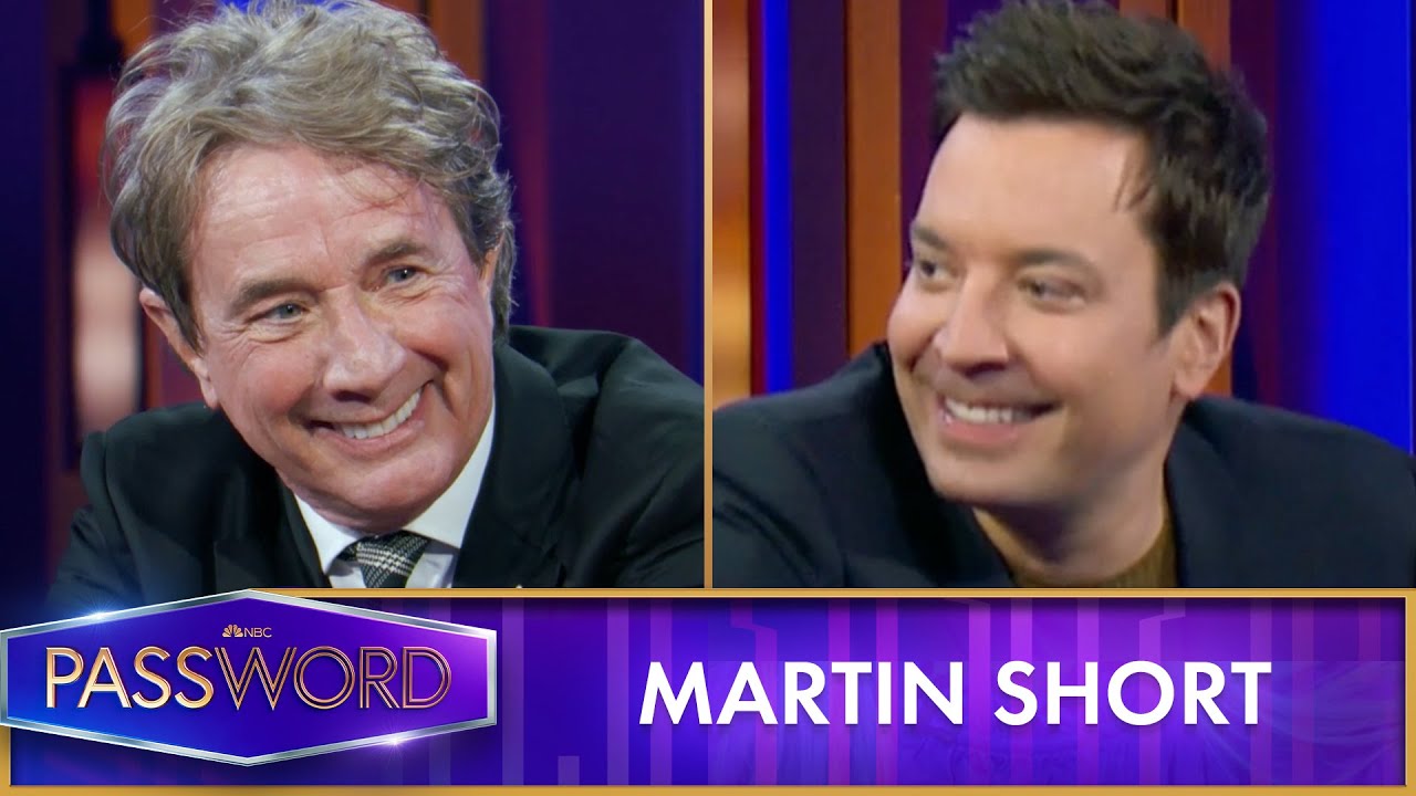 Password with Martin Short and Jimmy Fallon - YouTube