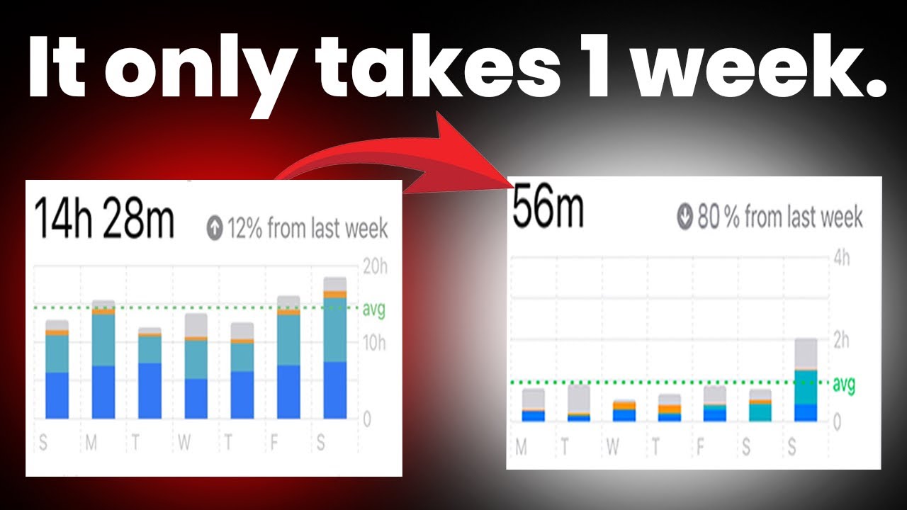 How to (actually) reduce your screen time - YouTube