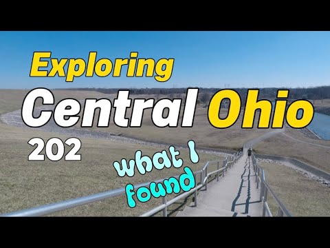 202 l Alum Creek Dam & reservoir lake in Delaware County, Ohio l ...