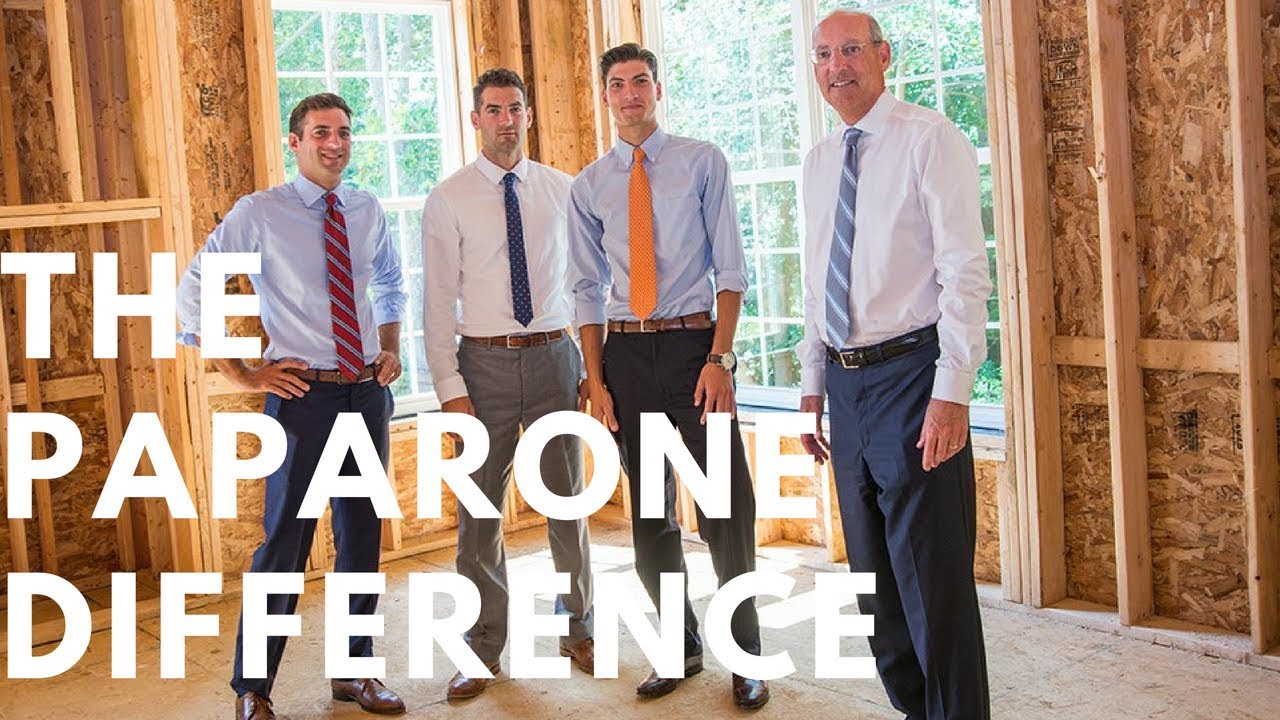 A Homebuilding Legacy | The Paparone Difference - YouTube