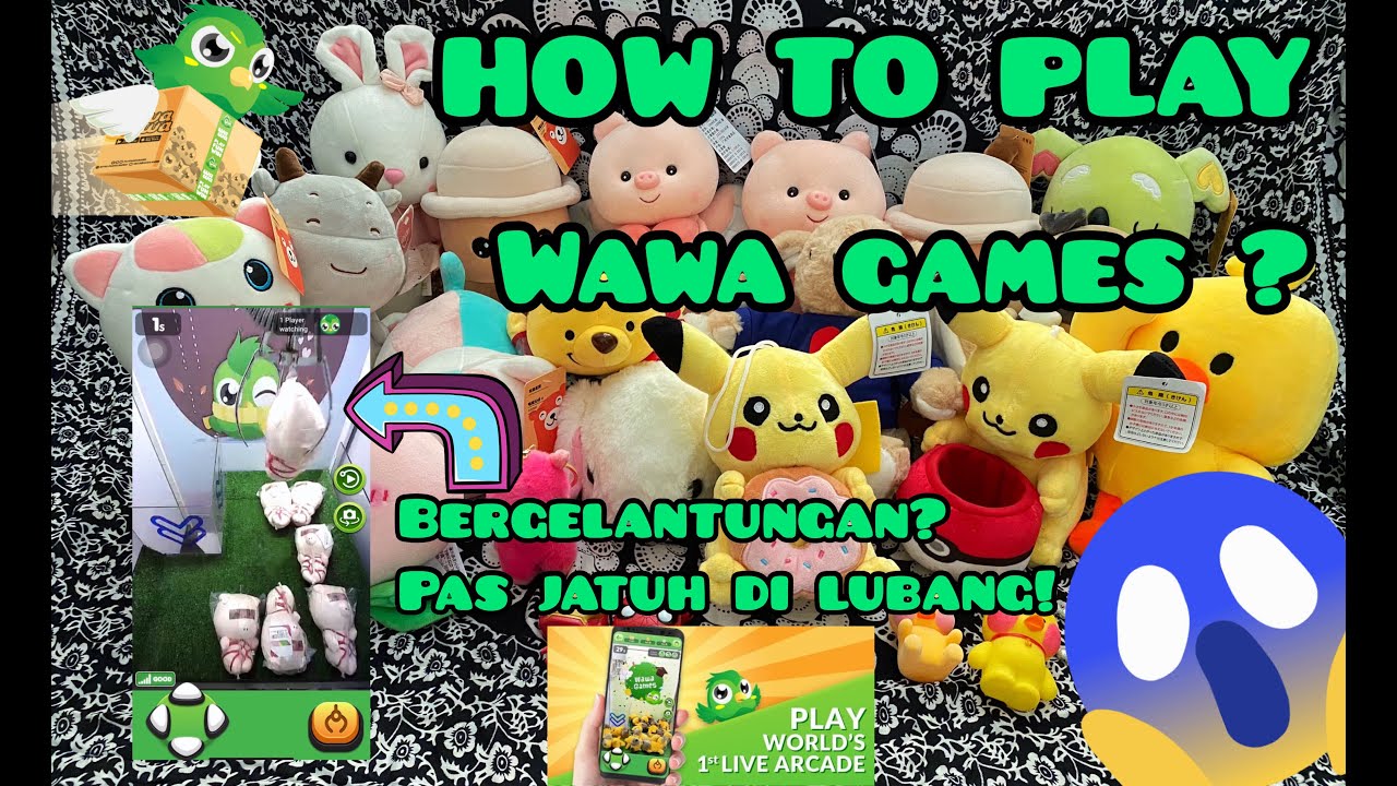 HOW TO PLAY WAWA GAMES? GIMANA SIH CARA DAPET BONEKA DI WAWA GAMES ...