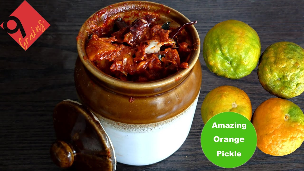 నోరు ఊరించే నారింజ కాయ నిల్వ పచ్చడి | Amazing Orange Pickle | Citron ...