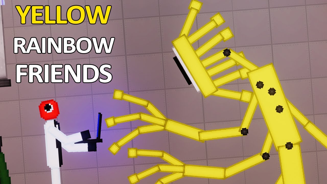 How To Make MUTANT YELLOW - Roblox Rainbow Friends - People Playground ...