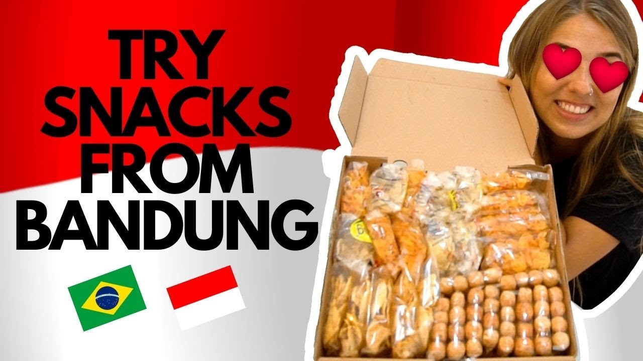 MUST TRY INDONESIA SNACKS FROM BANDUNG - YouTube