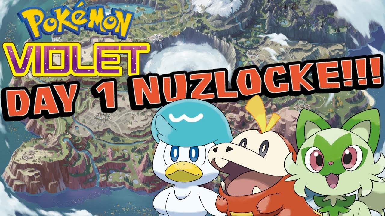 THE FIRST EVER POKEMON VIOLET NUZLOCKE!!! - YouTube
