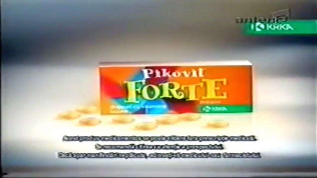Reclama Pikovit Forte (februarie 2004) - YouTube