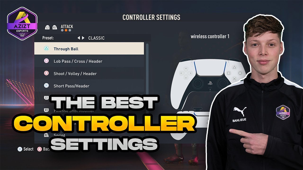 FIFA 23 | The BEST Controller Settings in the Game! - YouTube
