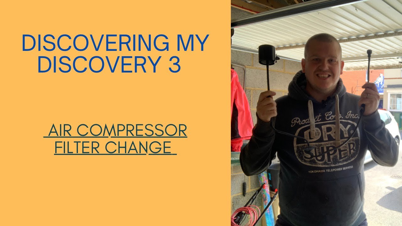 Land Rover Discovery 3, Air Suspension Compressor Filter Replacement ...