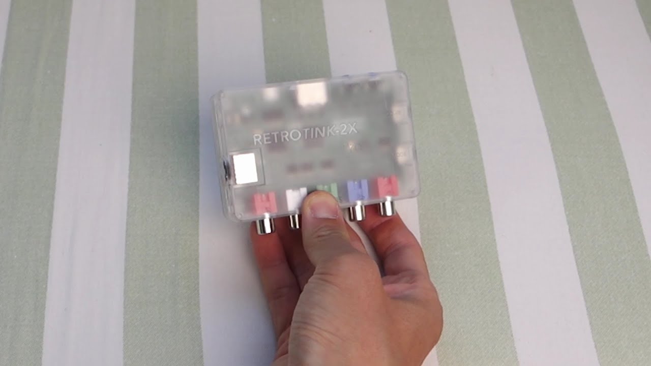retrotink 2x pro Unboxing and Close Up - YouTube