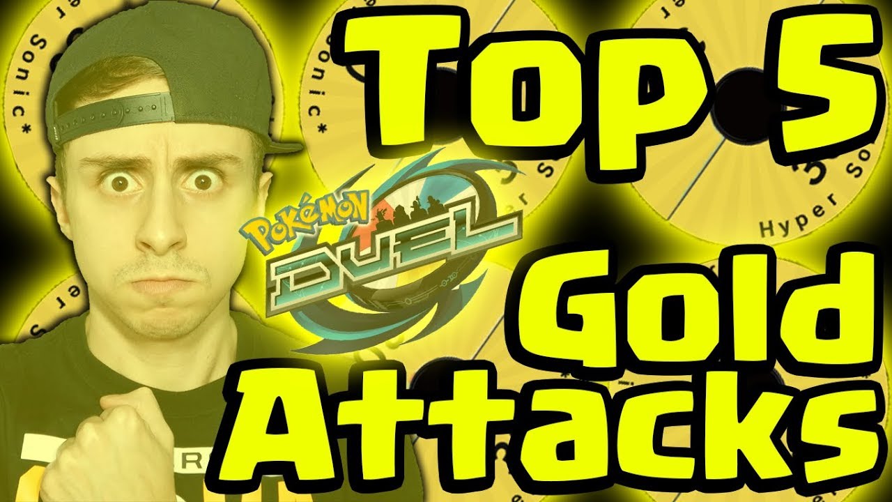 Top5: GOLD ATTACKS (Pokémon Duel BR #78) - YouTube