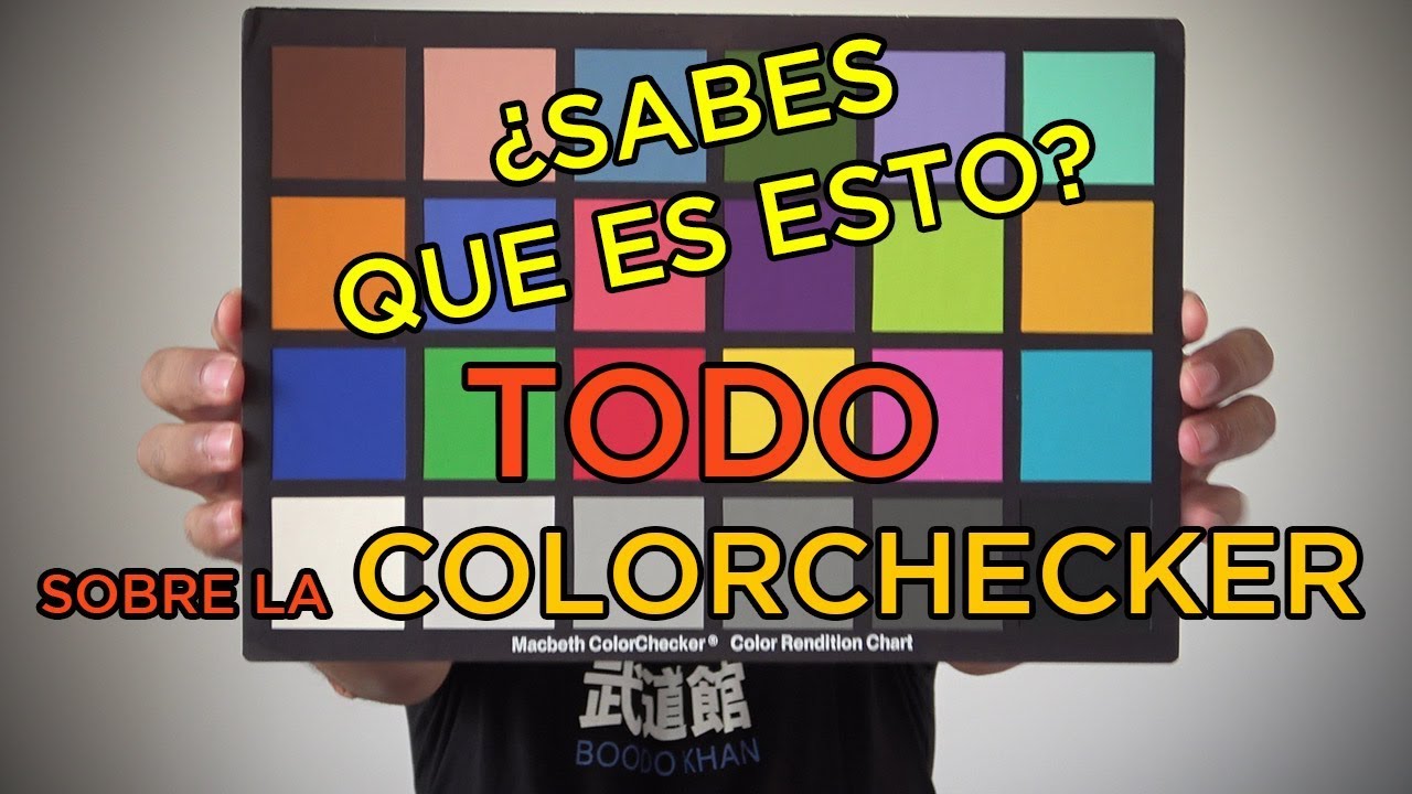 TODO sobre la carta ColorChecker (1a parte) - YouTube