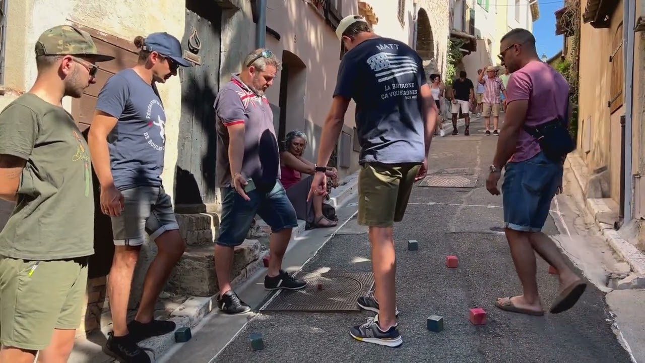 Championnat du Monde de boules carrées 2022 à Cagnes sur mer - YouTube