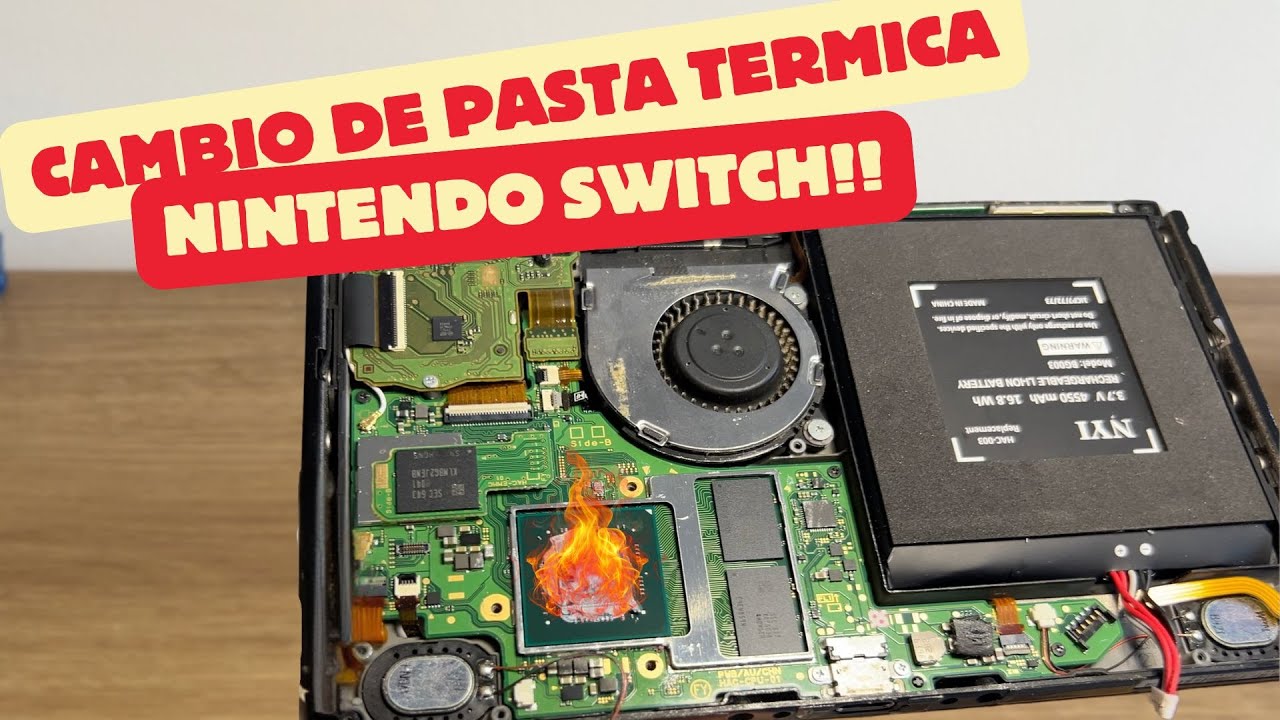 Cambio de pasta térmica de Nintendo Switch: paso a paso🔧 - YouTube
