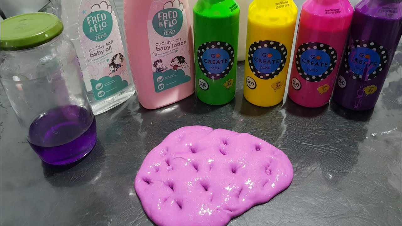 How to make soft slime - YouTube