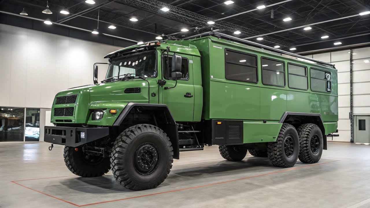 Ural Next 6x6 Bus (2026) – The Ultimate Off-Road Passenger Transport ...