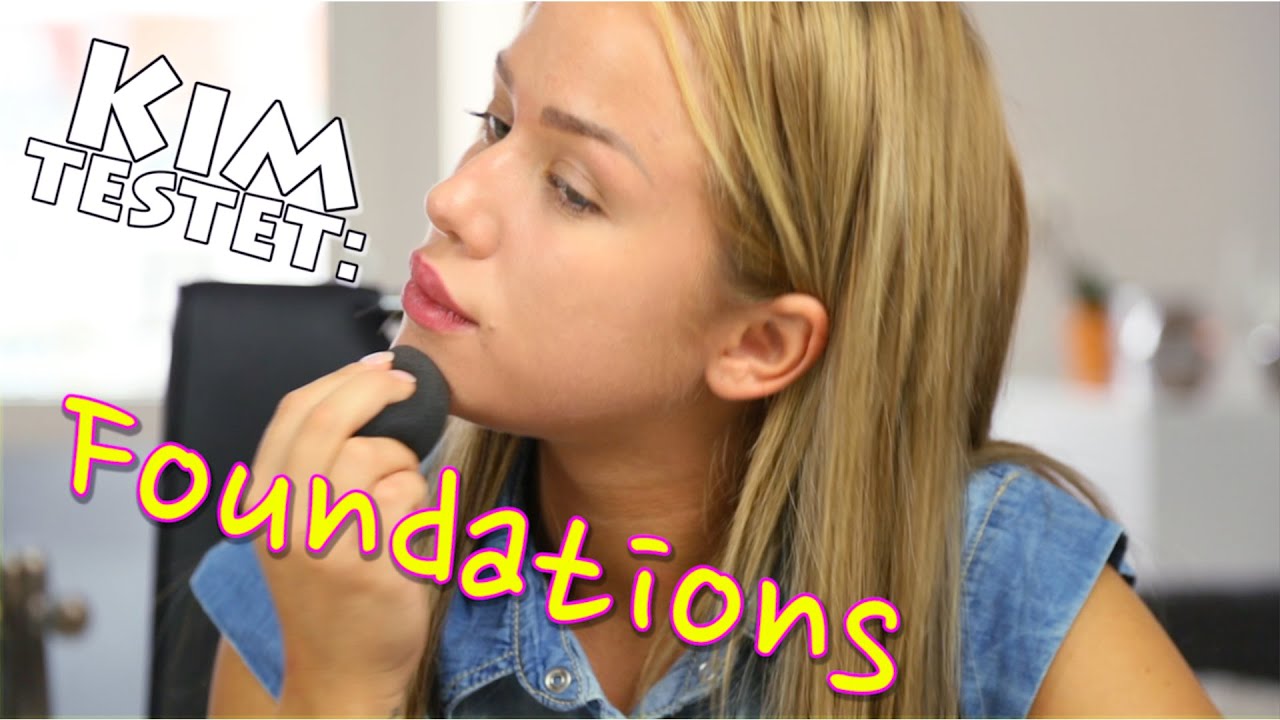 KIM TESTET: FOUNDATIONS | KIM GLOSS - YouTube