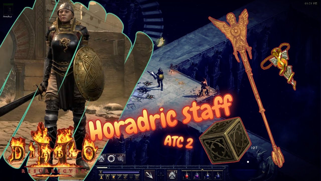 Diablo 2 Resurrected Gameplay - Mình đã tìm được gậy Horadric staff tại ...