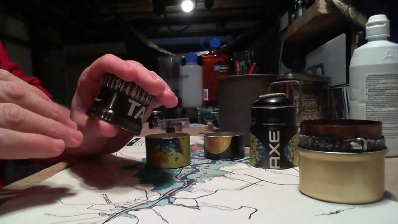 AXE Alcohol Stove - YouTube