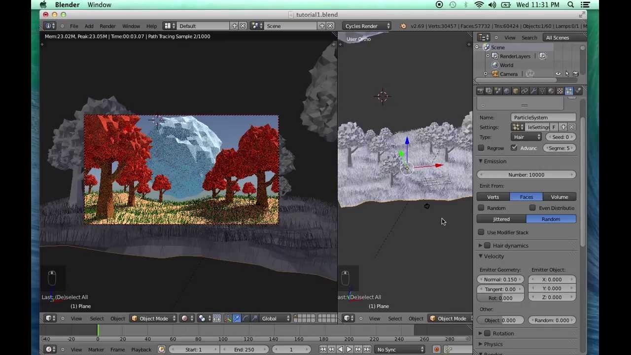 Blender Low Poly Tutorial - YouTube
