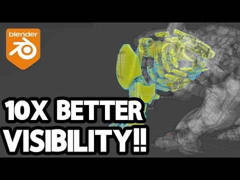 Blender Addon For Clean Modeling & object visibility | Geo C Thru