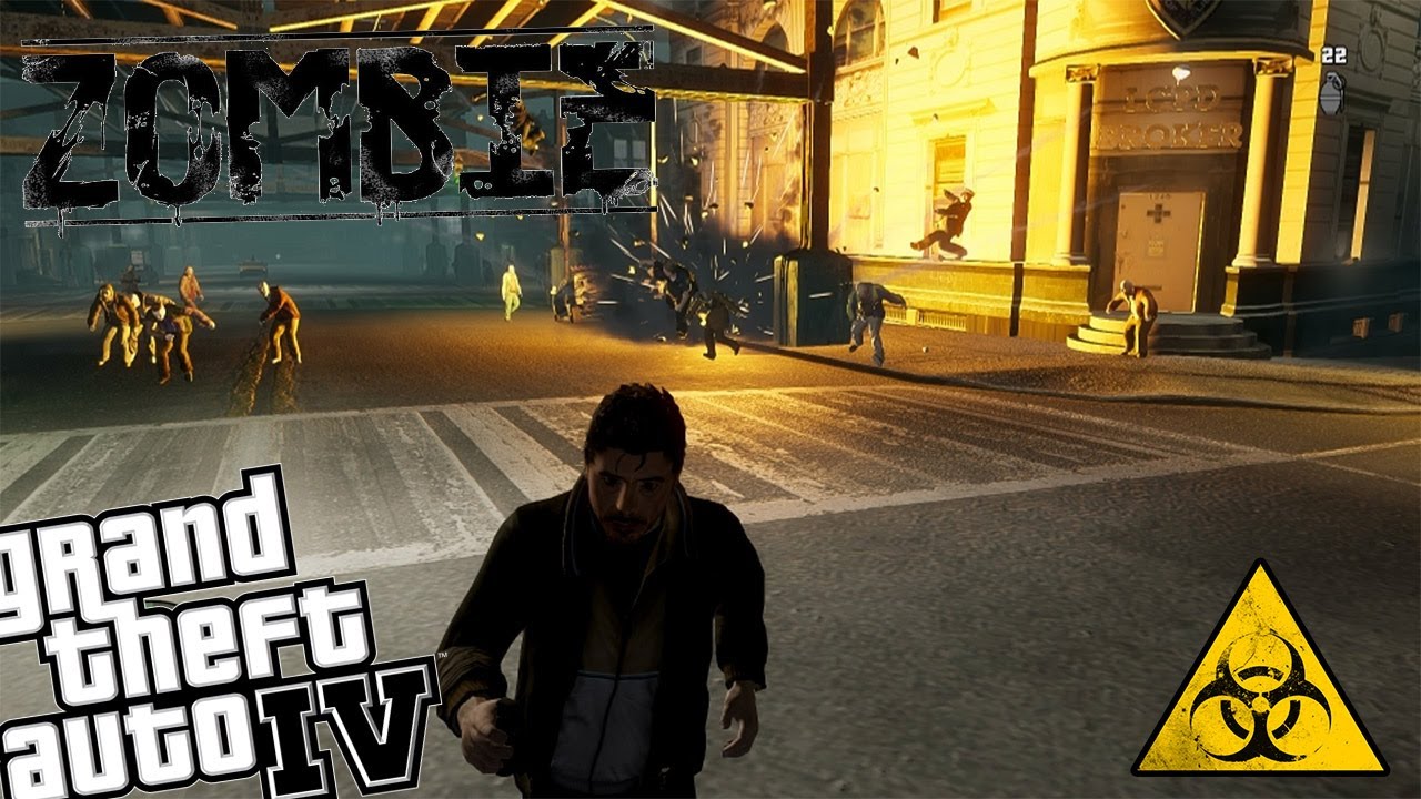 GTA IV Zombie Apocalypse Mod - Episode 6 - Escaping to The Helicopter ...