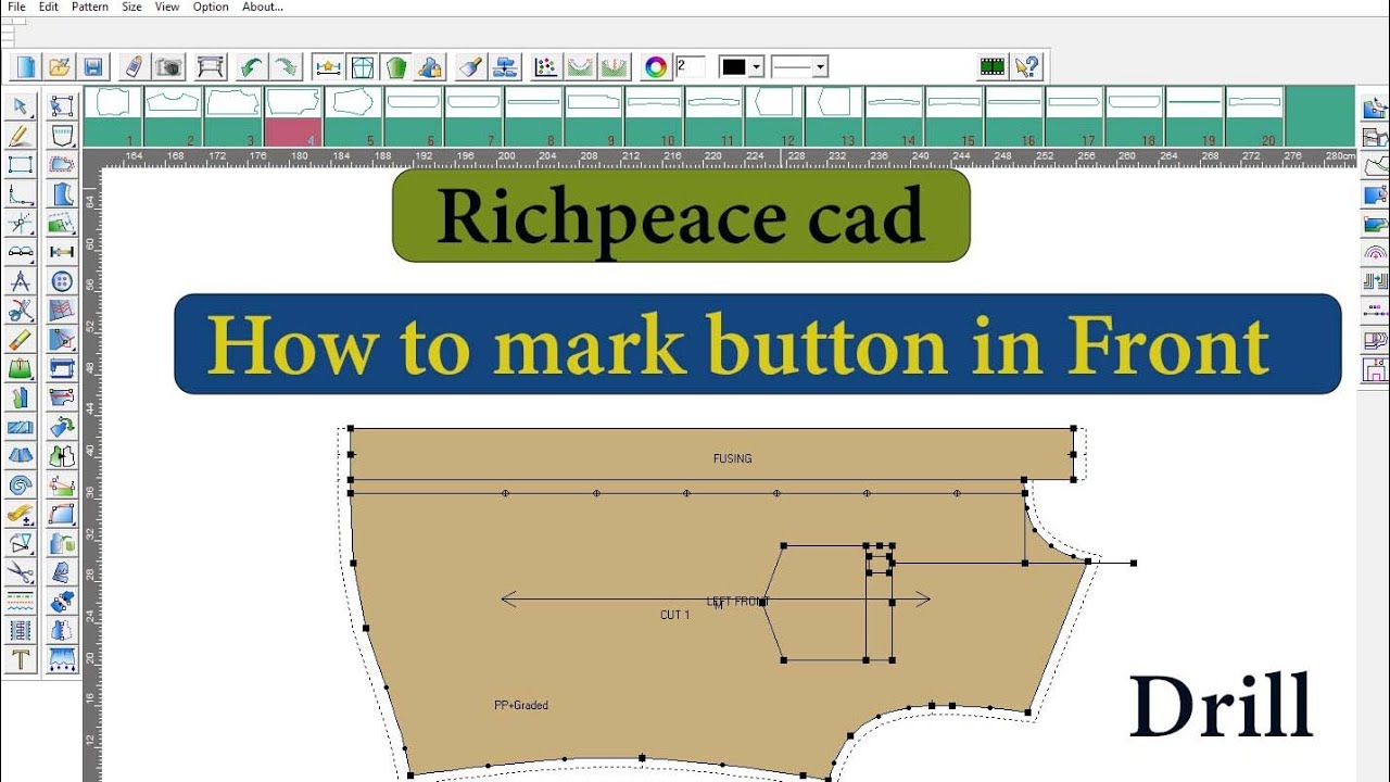 richpeace drill tool | how make kaj button mark|#richpeace - YouTube