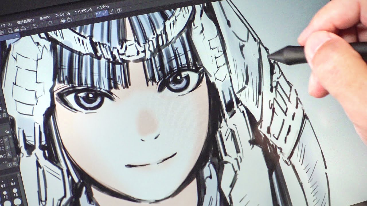 Digital Drawing : Future princess - YouTube