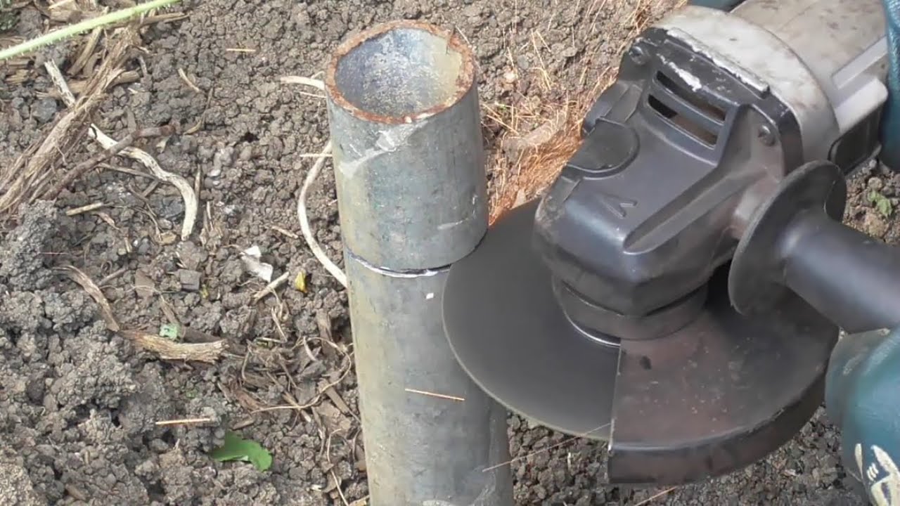 Wow, how cool. Brilliant idea of pipe cutting angle grinder - YouTube