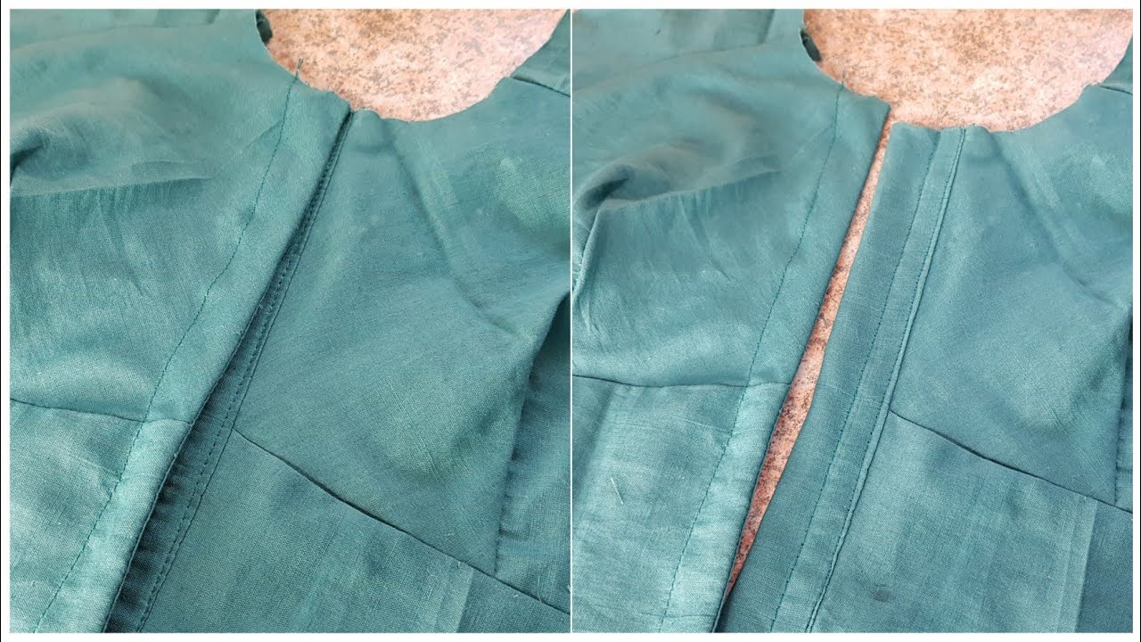 How to make Hook and Eye Patti for blouse| Stitchastic - YouTube