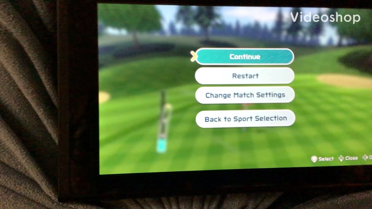 Nintendo Switch Sports Golf 47yd Par With Driver on Rough Hole 10 - YouTube