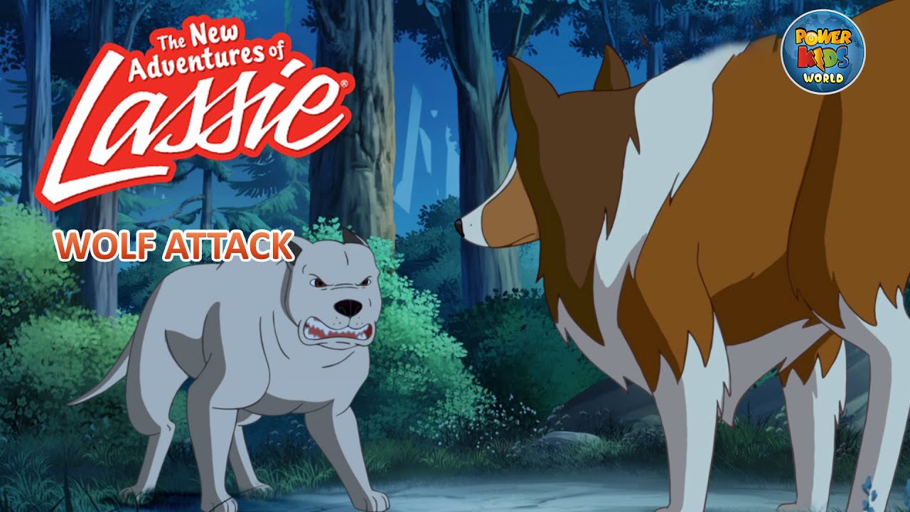 The New Adventures of Lassie | Wolf Attack | Cartoon Series ...