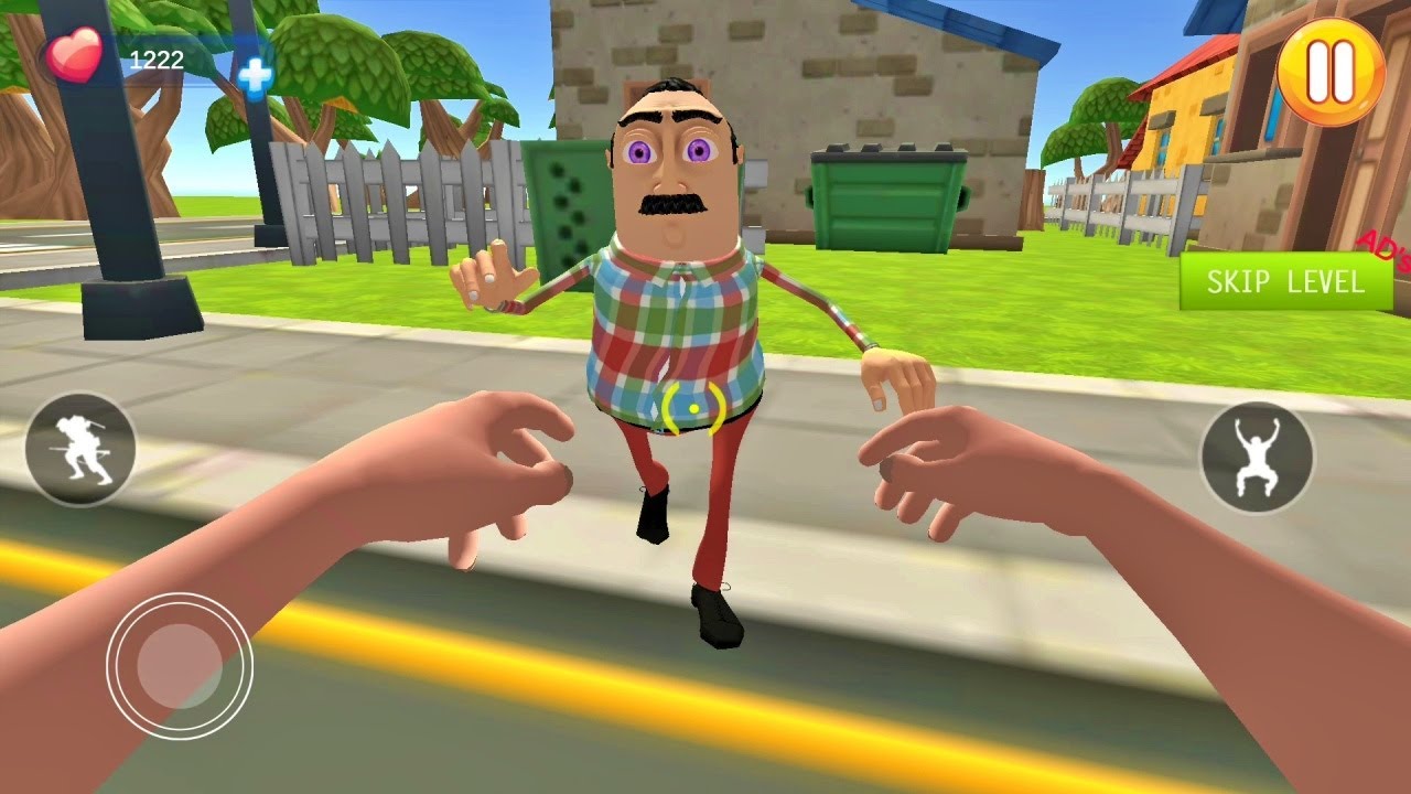 Hello Crazy Neighbor Game - New Frypan Prank - Android Gameplay 2021 ...