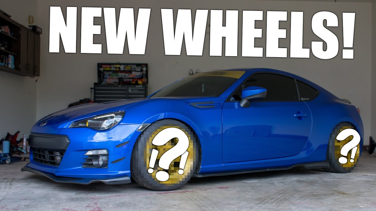 NEW WHEELS & TIRES FOR THE BRZ! - YouTube