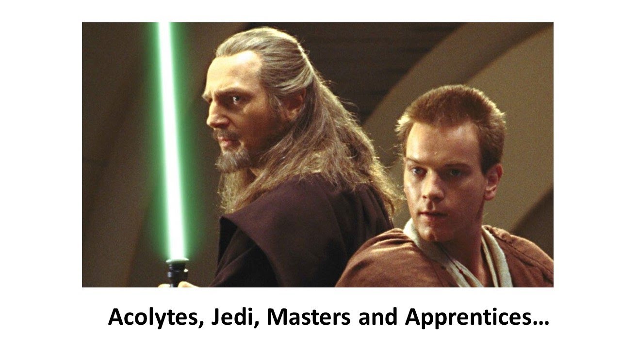 Acolytes, Jedi, Masters and Apprentices: Some Star Wars Thoughts - YouTube