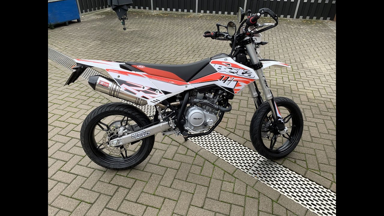 Beta RR 125 Lc 2016 | X-Racing Auspuff ( ohne dB Killer ) - YouTube