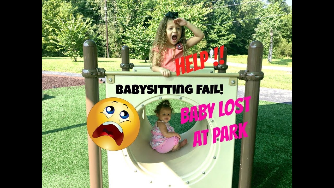 Babysitting Fail SKIT! Disaster at Park! Curious Baby, will Gia find ...