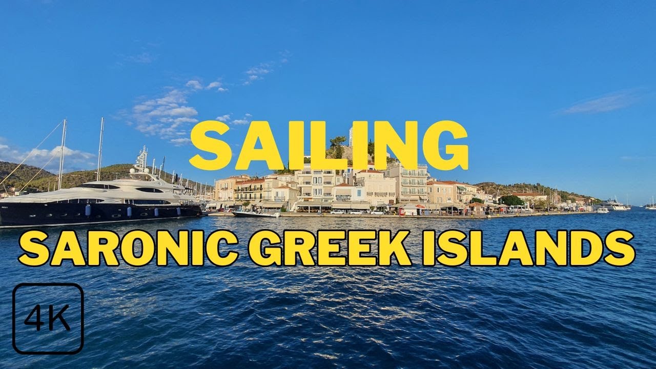 [4K] 🇬🇷 Saronic Islands Greece Sailing in October | Sail GREECE ...