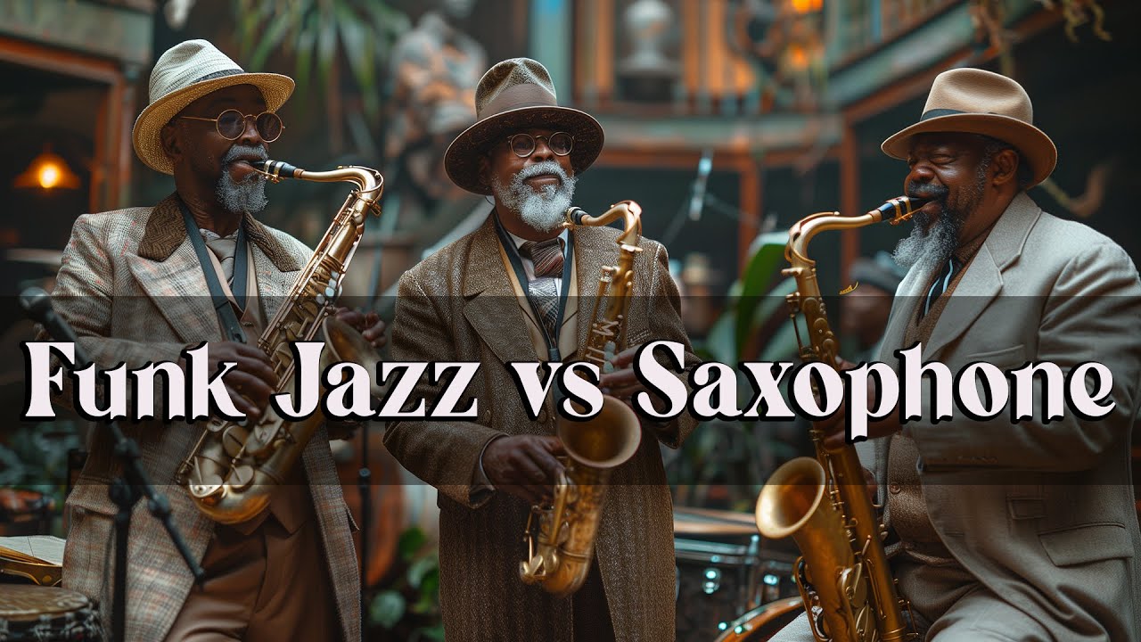 Funk Jazz - Funk Saxophone 🎷music To Lift Your Mood 🎷live Funk Jazz ...