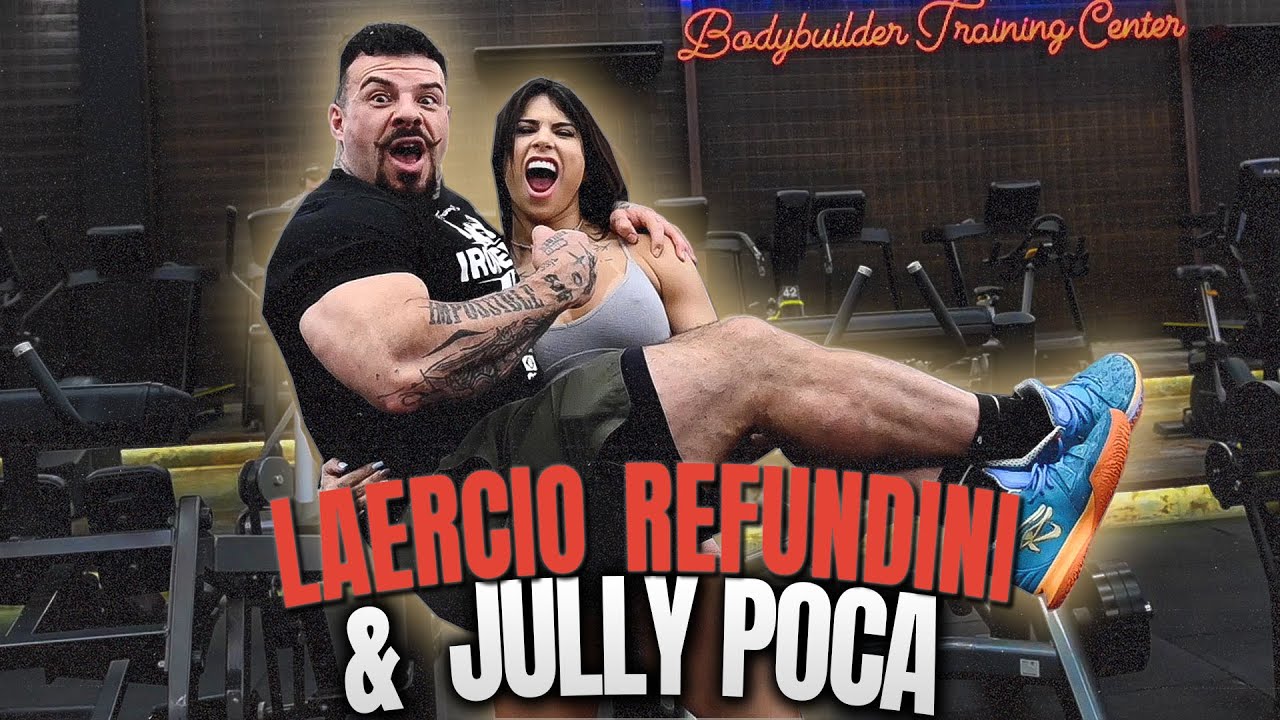 LAÉRCIO REFUNDINI FEZ A JULLY TREINAR PESADO NA IRONBERG - YouTube