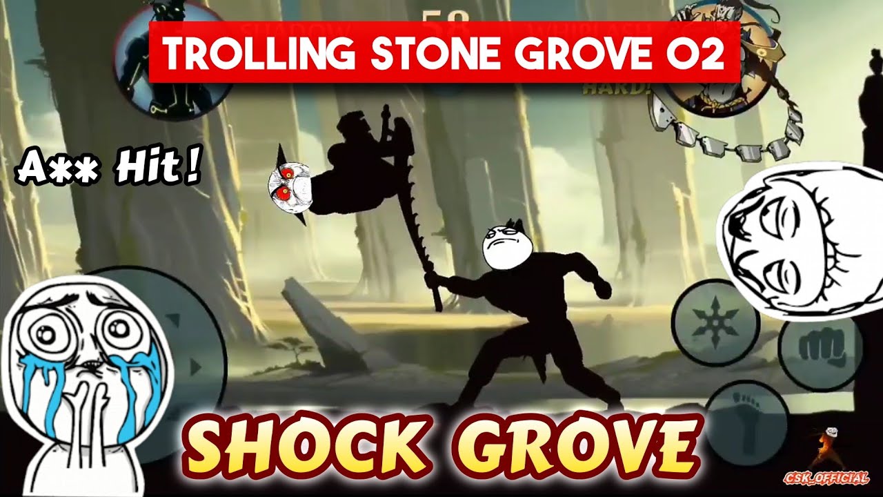 SHOCK GROVE | Trolling Stone Grove 02 | SF 2 - YouTube