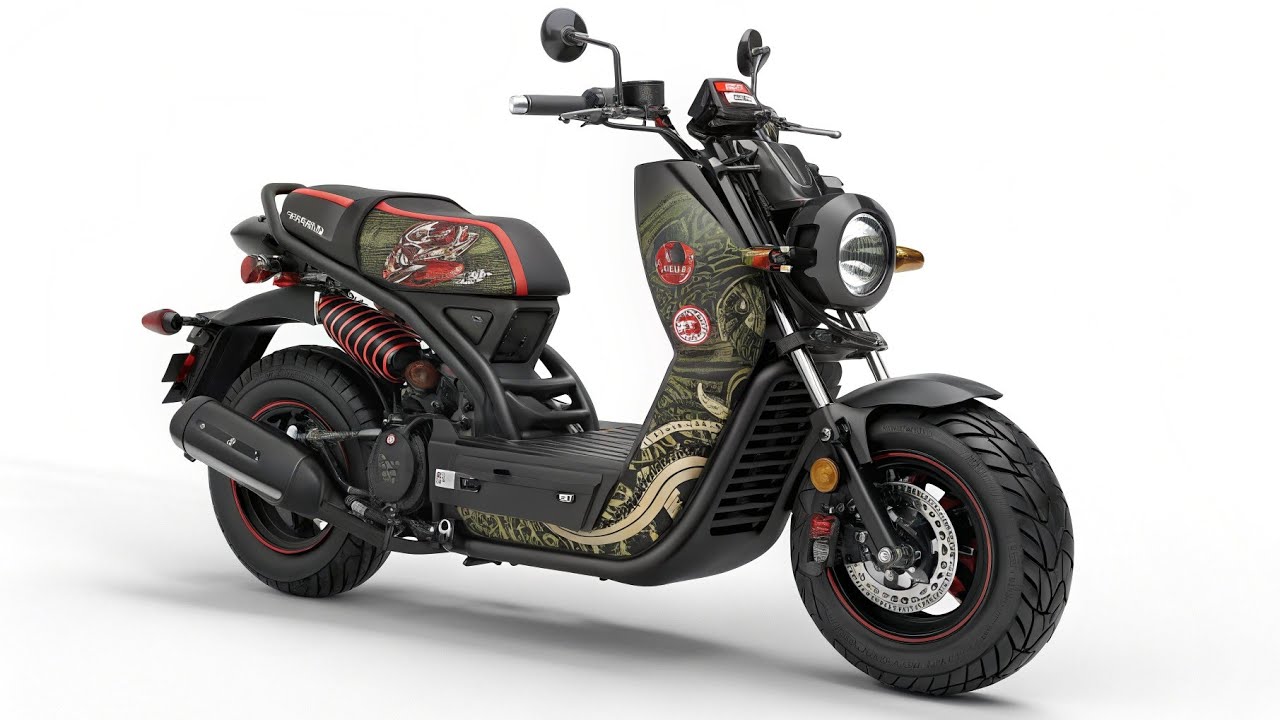 Honda Zoomer Big Dragon 2026 | American Scooter with Dragon Power - YouTube