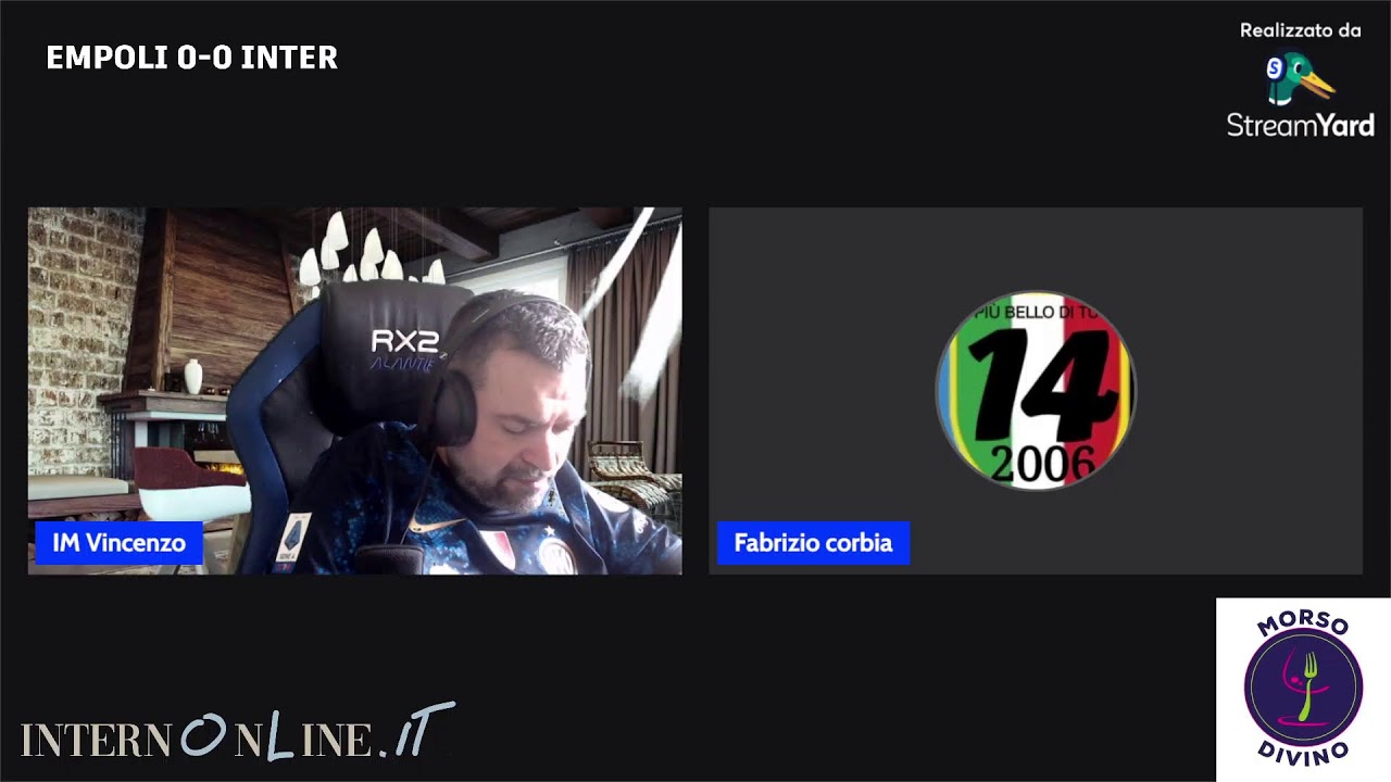 lIVE REACTION EMPOLI-INTER.... Sempre forza Inter! - YouTube