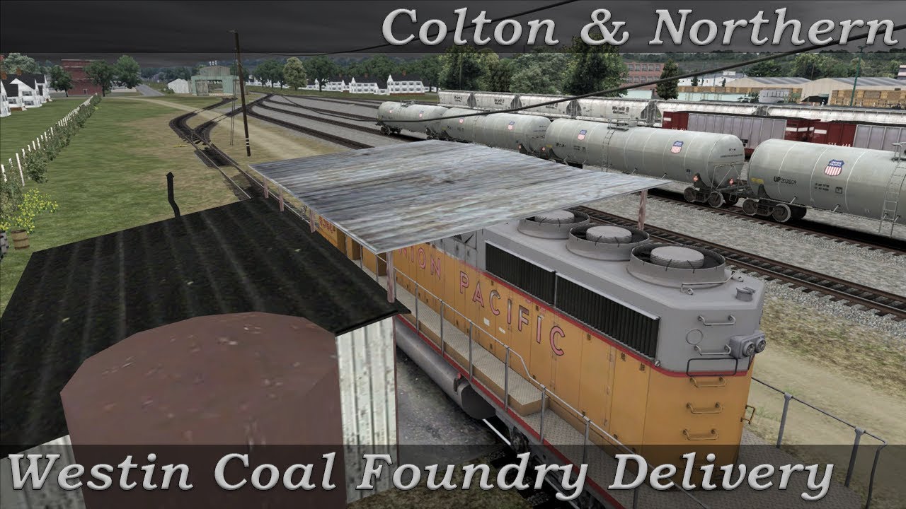 Colton & Northern — Westin Coal Foundry Delivery - YouTube