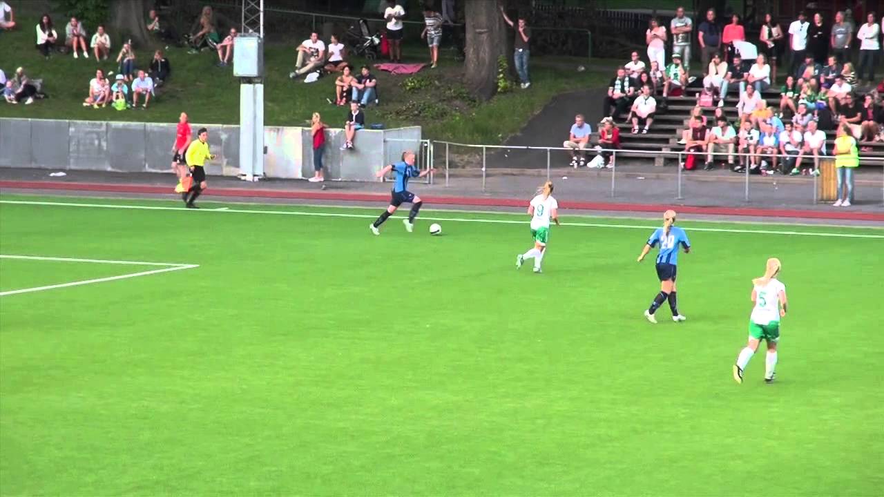 Hammarby IF-Djurgårdens IF, 1-1, Hela matchen, 130807, damfotboll ...