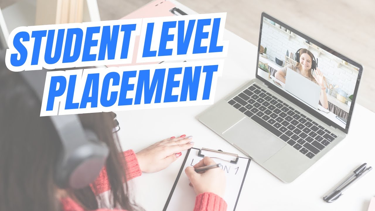 How to do a student trial/level placement in your independent teaching ...