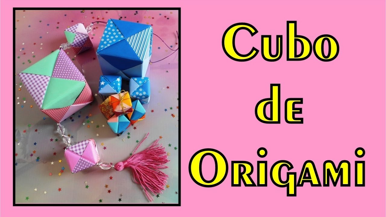 CUBO DE ORIGAMI VERSÁTIL - YouTube