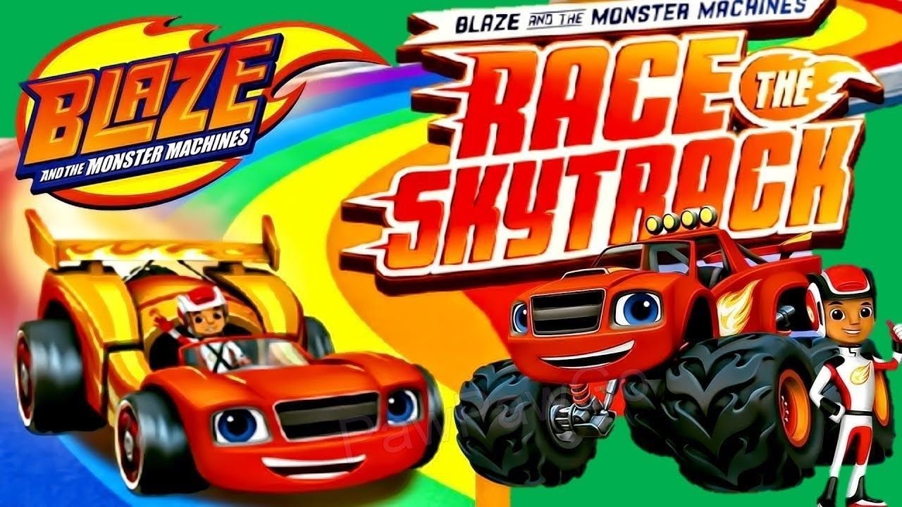 Blaze Race the Skytrack - YouTube