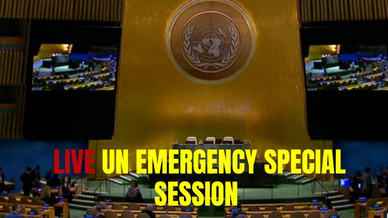 UN EMERGENCY MEETING LIVE: Tenth emergency special session over Israel ...