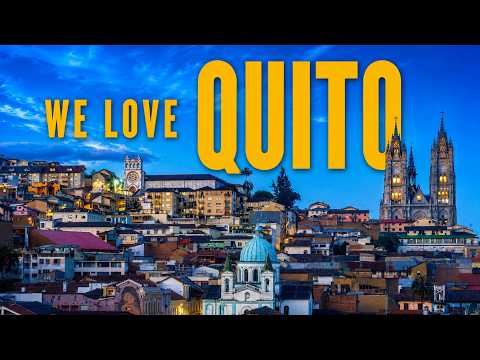 Quito, Ecuador in 4K - The Most Beautiful City in the Andes
