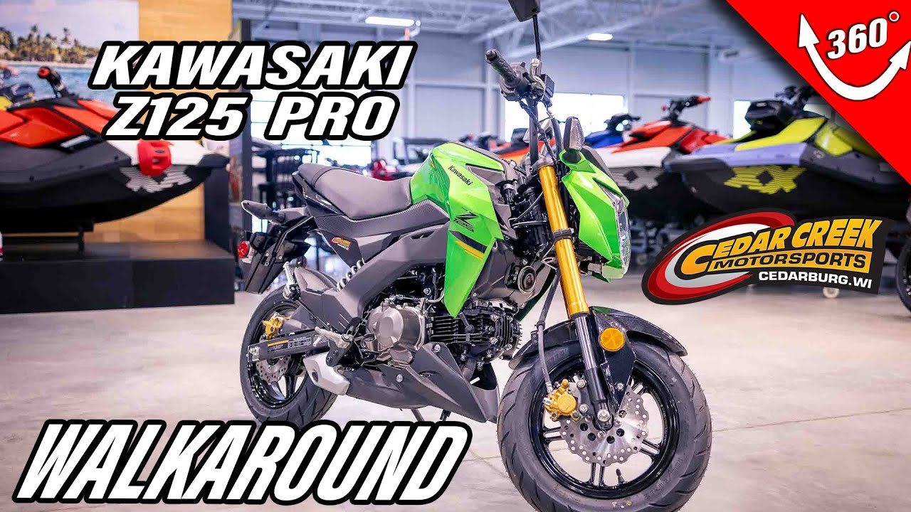 2024 Kawasaki Z125 PRO Walkaround - YouTube
